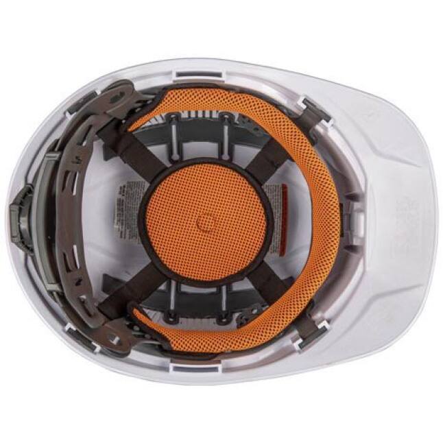 Klein Tools Hard Hat Non-vented Orange Cap Style with Headlamp 60900 ...