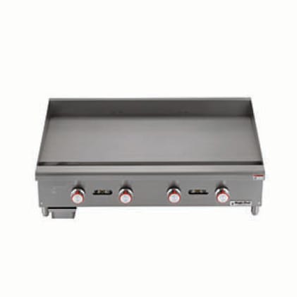 Magic Chef 12 in. W Commercial Natural Gas Countertop Hot Plate in ...