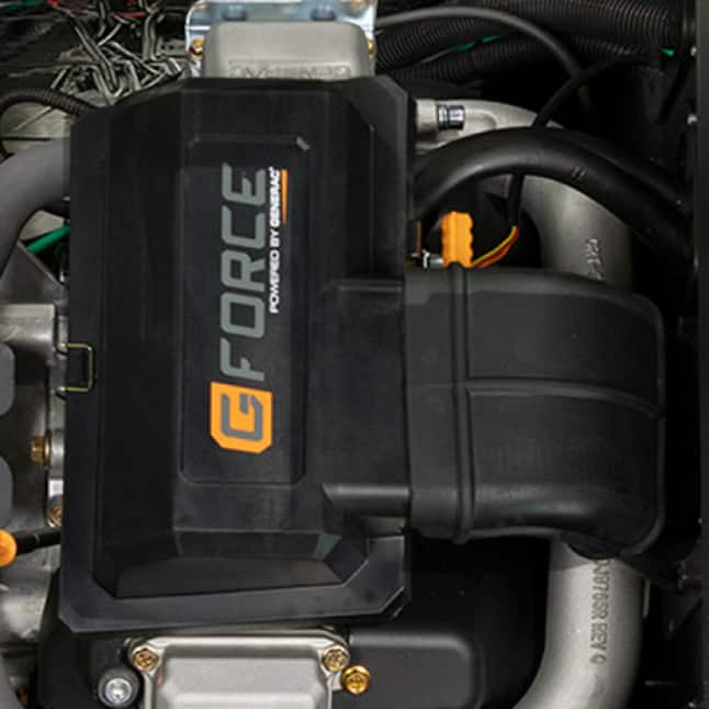 Generac 22,000 Watt - Dual Fuel Air- Cooled Whole House Home Standby ...