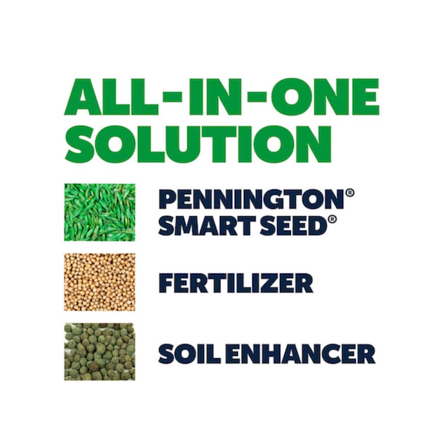 Pennington Lawn Booster Tall Fescue 35 lb. 4,375 sq. ft. Grass Seed ...