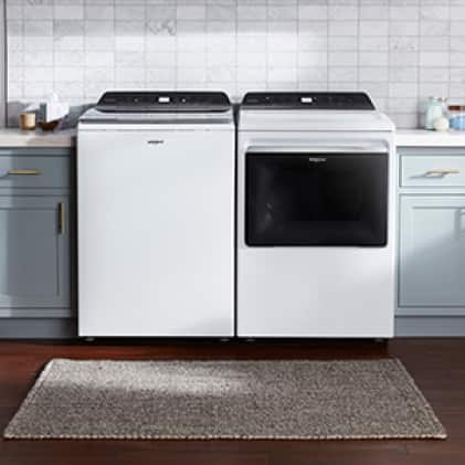 Whirlpool 4.8 cu. ft. Top Load Washer with Impeller, Adaptive Wash ...