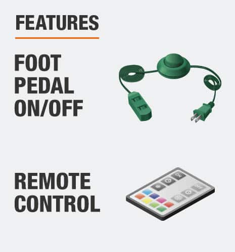 Home Accents Holiday 7.5 ft Fenwick Pine LED Pre-Lit Artificial ...