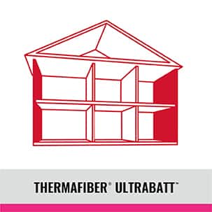 Owens Corning R-23 Thermafiber Fire and Sound Guard Plus Mineral Wool ...