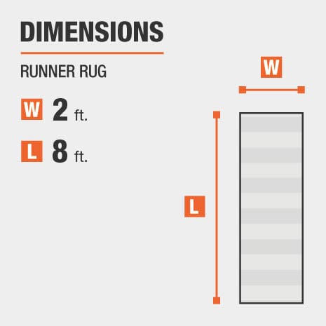 Home Decorators Collection Piper Shaded Snowflakes Beige 2 ft. x 8 ft ...