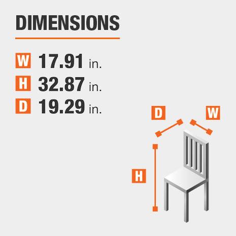 StyleWell Mix and Match Folding Wicker Outdoor Patio Dining Chair in ...