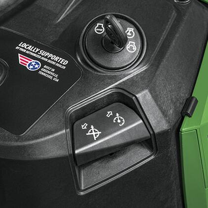 John Deere S180 54 in. 24 HP V-Twin ELS Gas Hydrostatic Riding Lawn ...