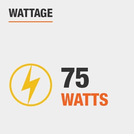 HDX 75-Watt Incandescent Trouble Work Light with 25 ft. Cord FH-21 ...