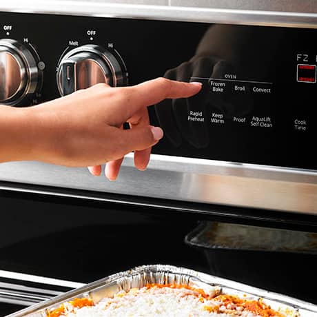 Whirlpool 6.4 cu. ft. 5 Burner Element Smart Electric Range with Air ...