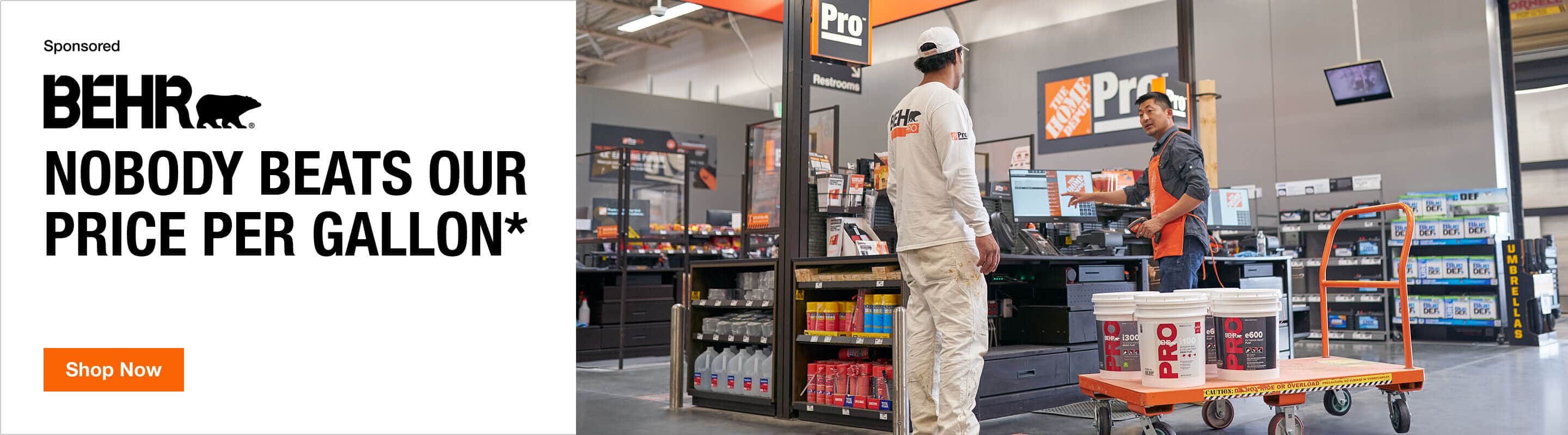 BEHR PRO - Paint Colors - Paint - The Home Depot