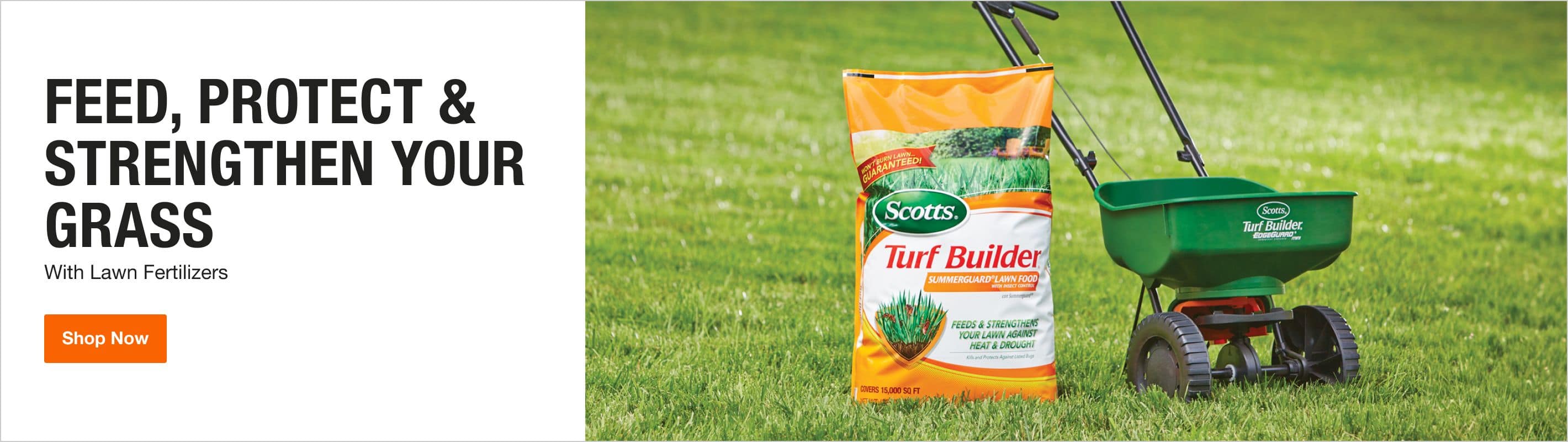 Lawn Fertilizers - Lawn Care - The Home Depot