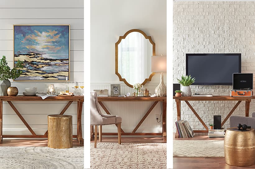 One Console Three Ways - Kitchen - The Home Depot