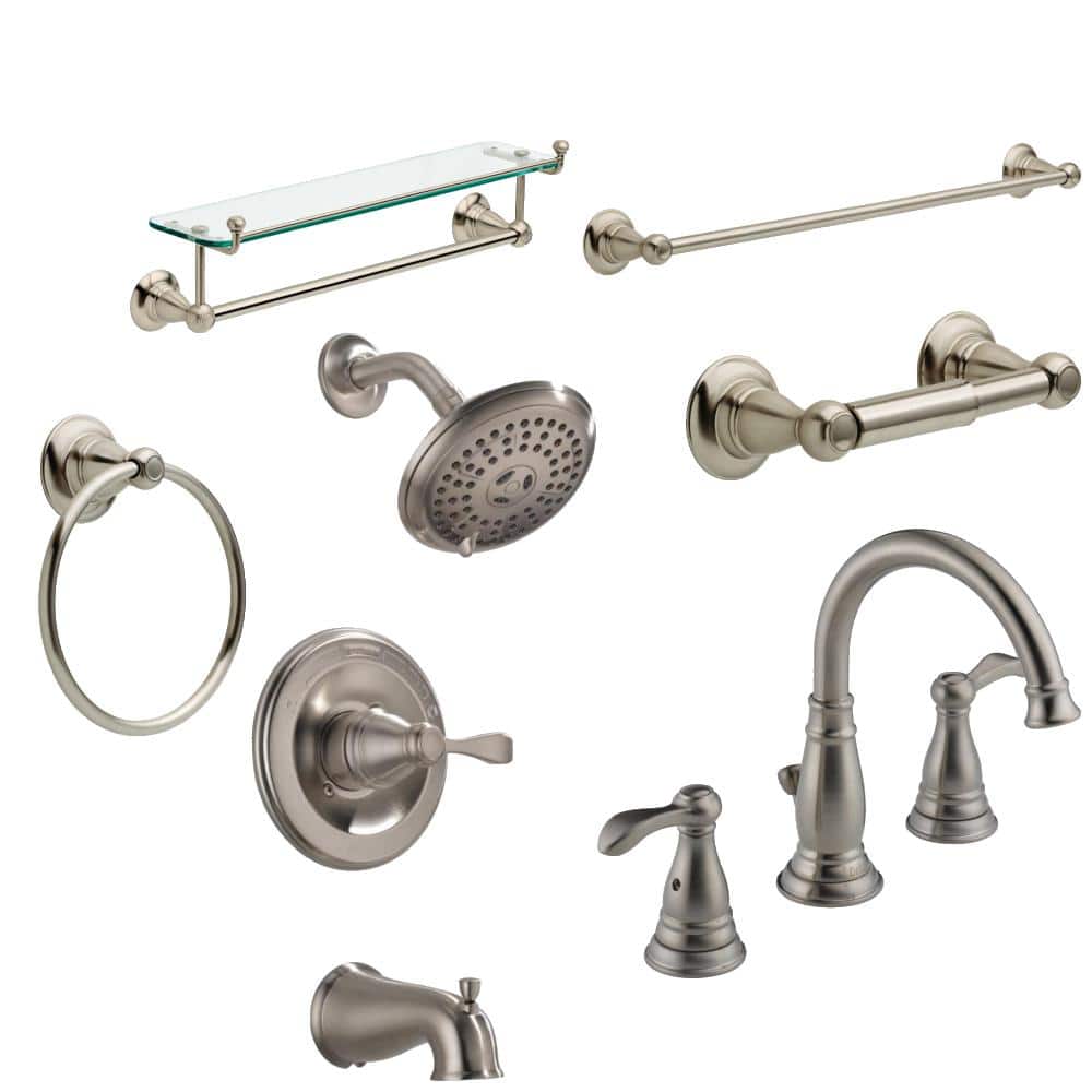Porter Bath Collection (Brushed Nickel) - The Home Depot