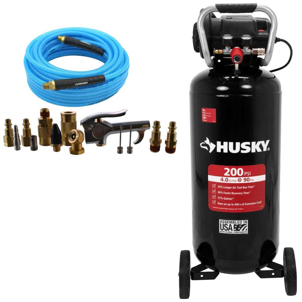 Husky 20gal Compressor Bundle - The Home Depot