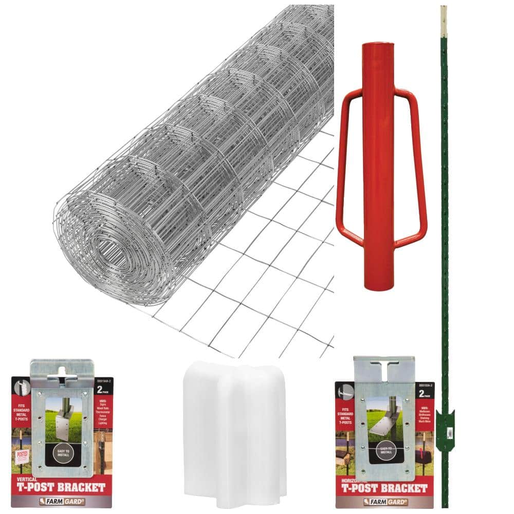 Everbilt 5 ft. x 100 ft. 14-Gauge Galvanized Steel Welded Wire Package ...