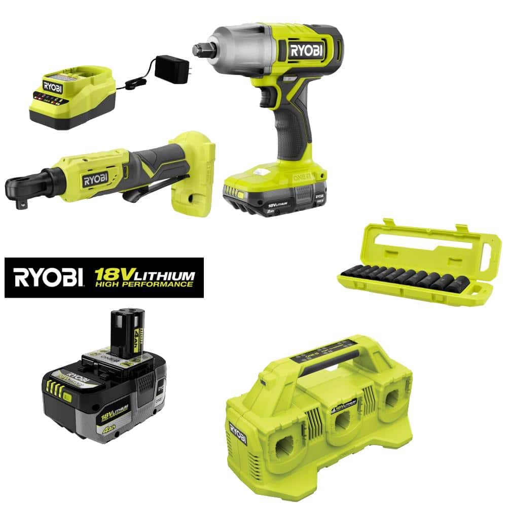 RYOBI Automotive SAE Bundle - The Home Depot
