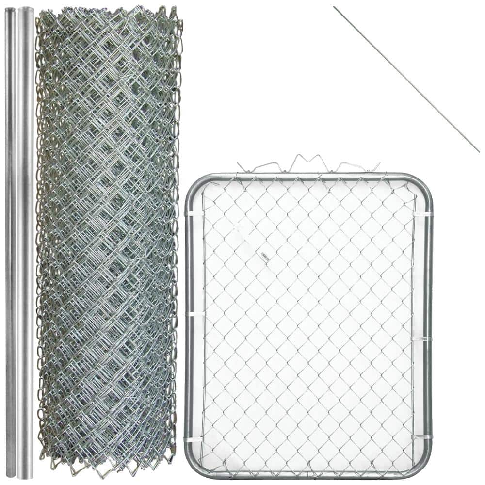 Everbilt 5 ft Chain Link Fence Bundle - The Home Depot