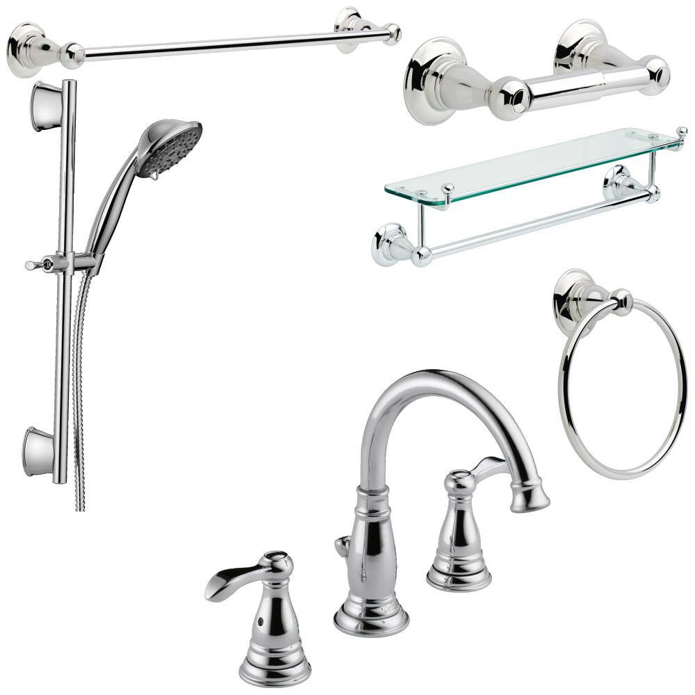 Porter Bath Collection (Chrome) Bundle - The Home Depot